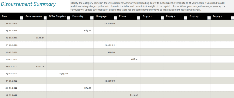 Use our Customized Financial Journal