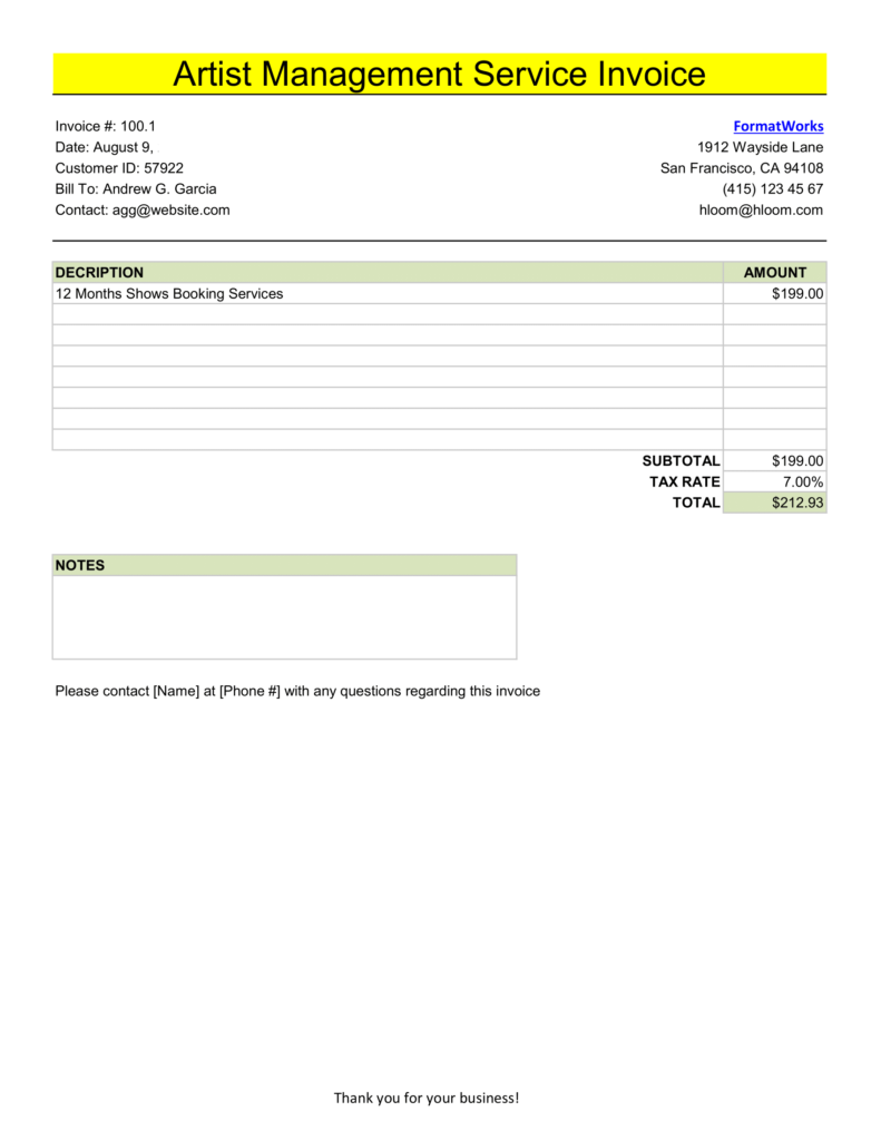 50+ Free Editable Invoice Templates and Formats in Excel sheet